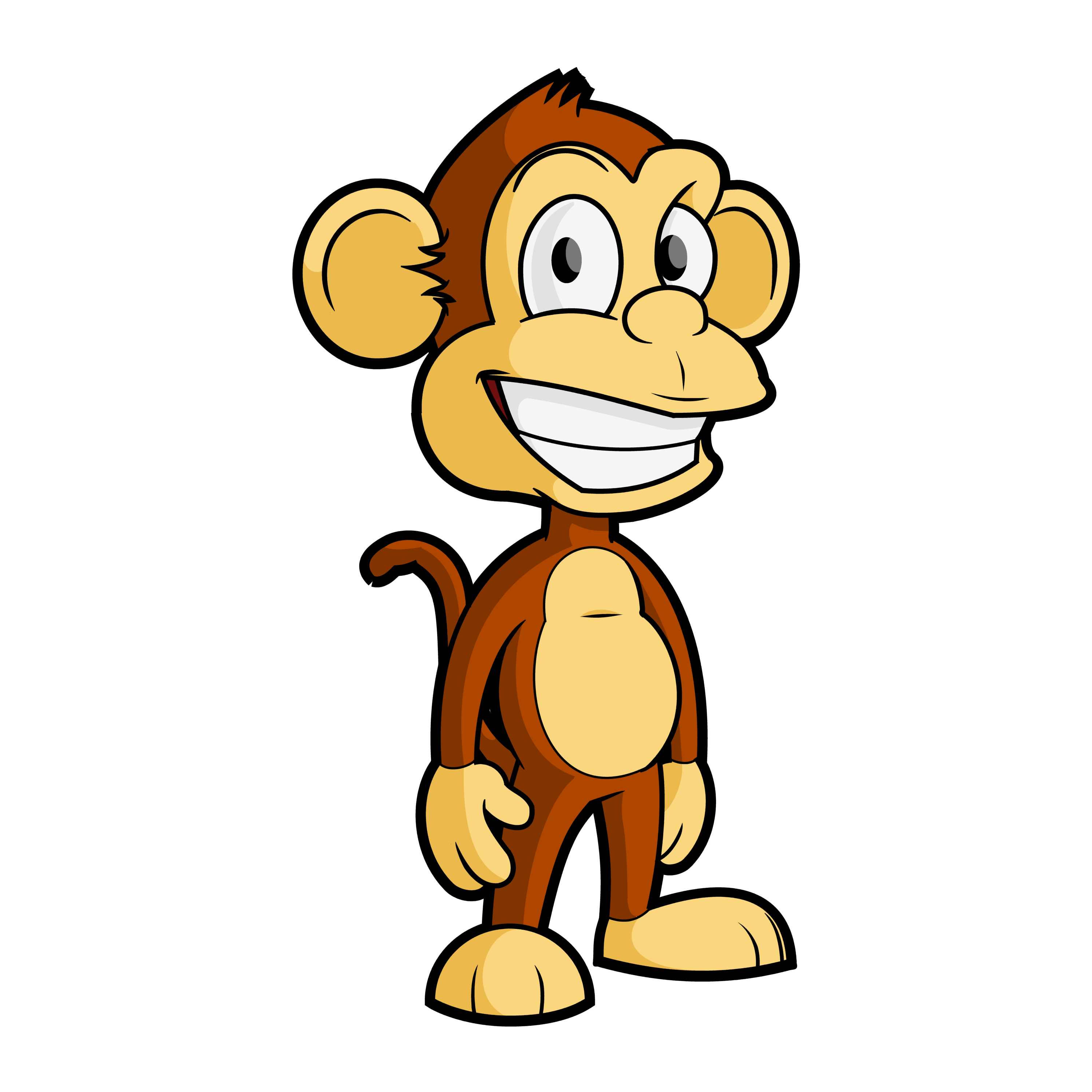 FREE Cartoon Monkey Vector Clip Art FREE Cartoon Monkey Vector Clip Art